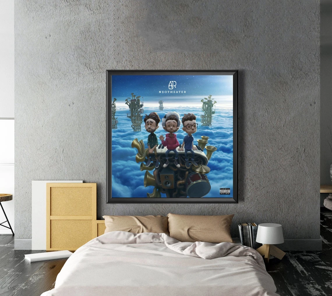 Ajr Neotheater Music Album Cover Poster Canvas Print Rap, 56% OFF