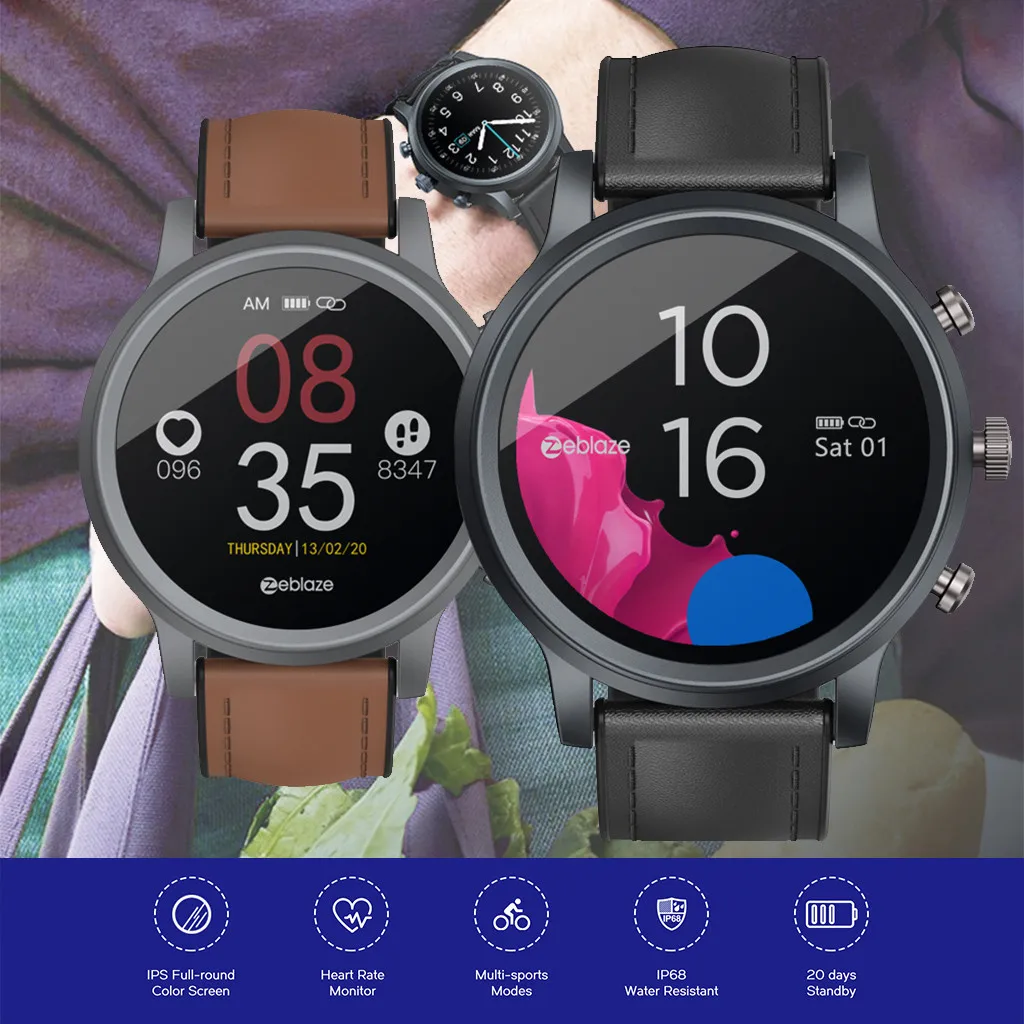 Sports Smart Watch Sleep Steps Tracking Heart Rate Monitoring IP68 ...