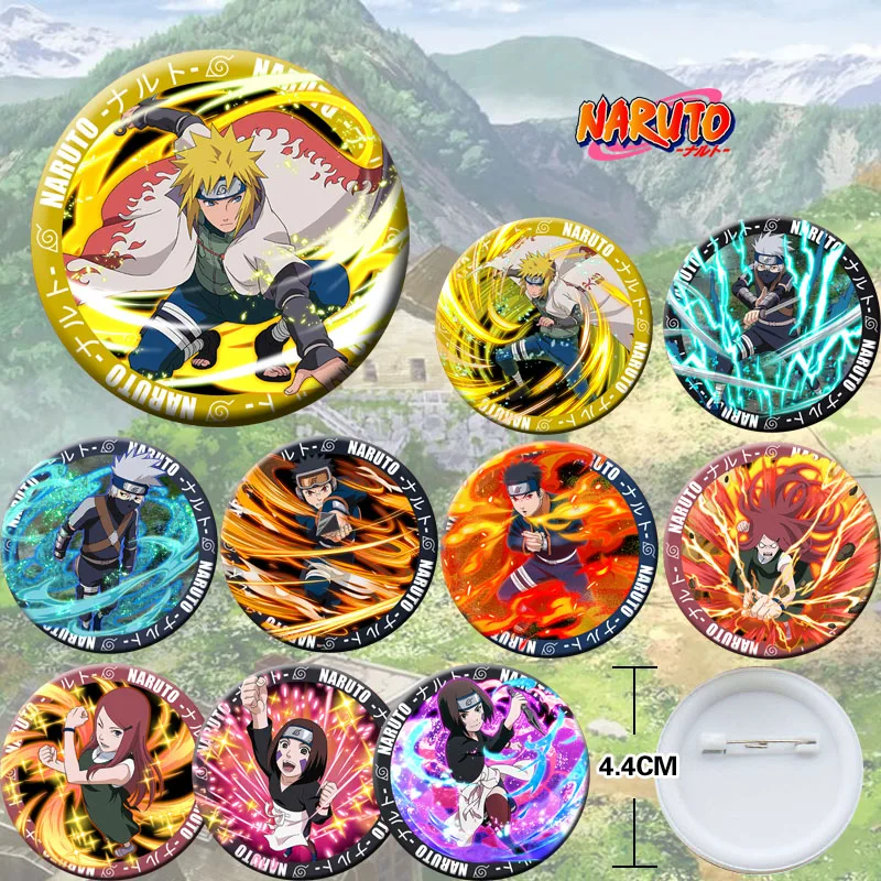 NARUTO Uchiha Sasuke Uzumaki Naruto Uchiha Itachi Bedge Itabag Badge ...