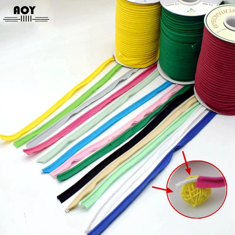 Cotton Bias Piping Cord Tape | Bias Binding Tape Sewing | Apparel ...