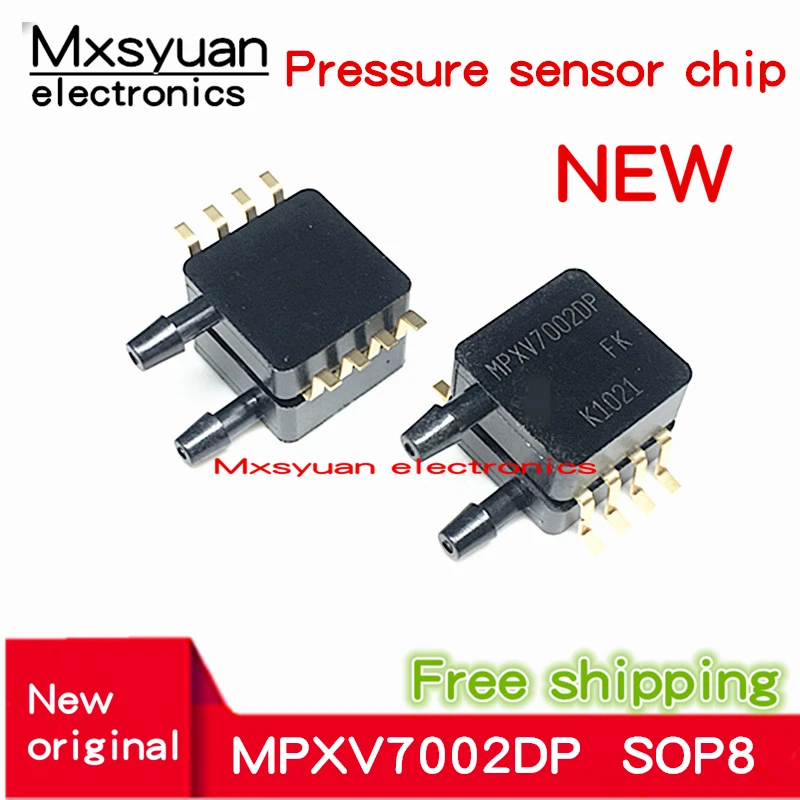 Sensor de presión MPXV7002DP MPXV7002 SOP-8, nuevo chip original, medidor de velocidad del aire ...