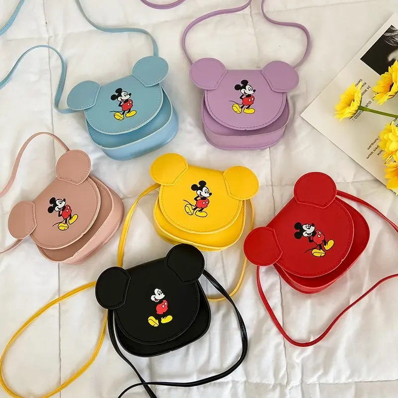 Disney Mickey Mouse Children's Cute Small Bag Mini Shoulder Bag Cartoon ...