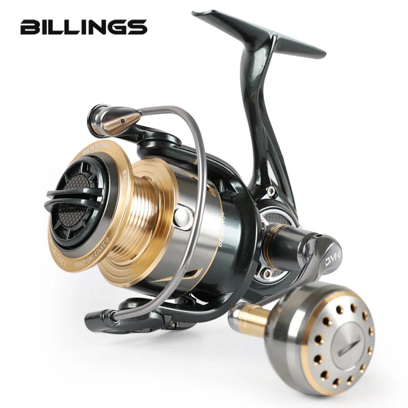 Dmk New 800-5000 Size Spinning Fishing Reel 5.2:1/9+1bb Steering-wheel ...
