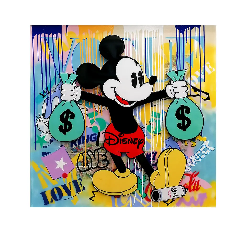 Mickey Mouse Hands Money