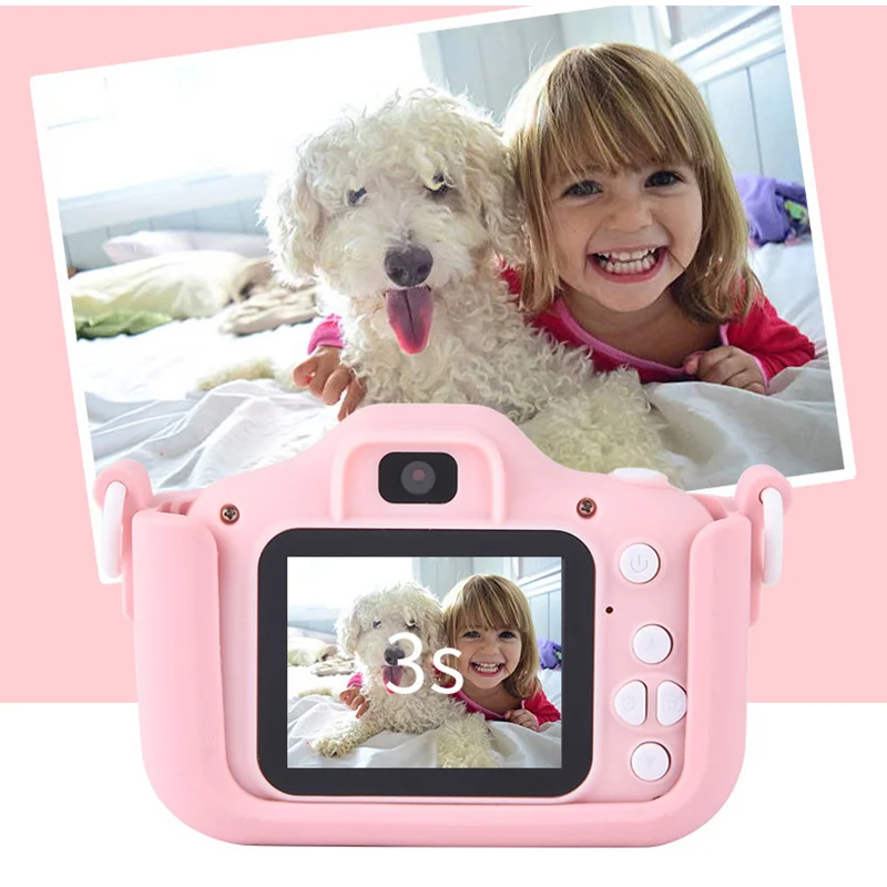 Appareil Photo Numérique Pour Enfants, Mini Jouet, Double Caméra Slr ...