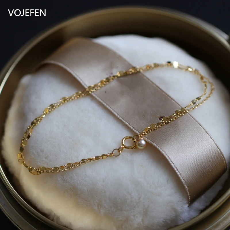Simple Gold Chain Bracelet For Women