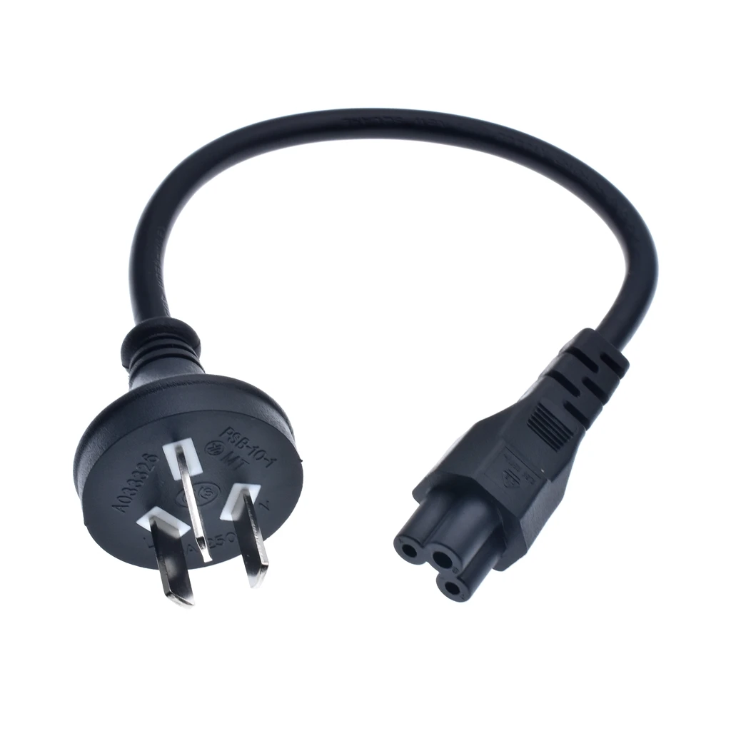 3-Prong-Power-Cable-AU-Australia-New-Zealand-Plug-C5-Cloverleaf-AC ...