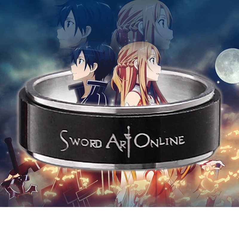 Sword Art Online Ring Anime Two kinds of design can choose|sword art ...