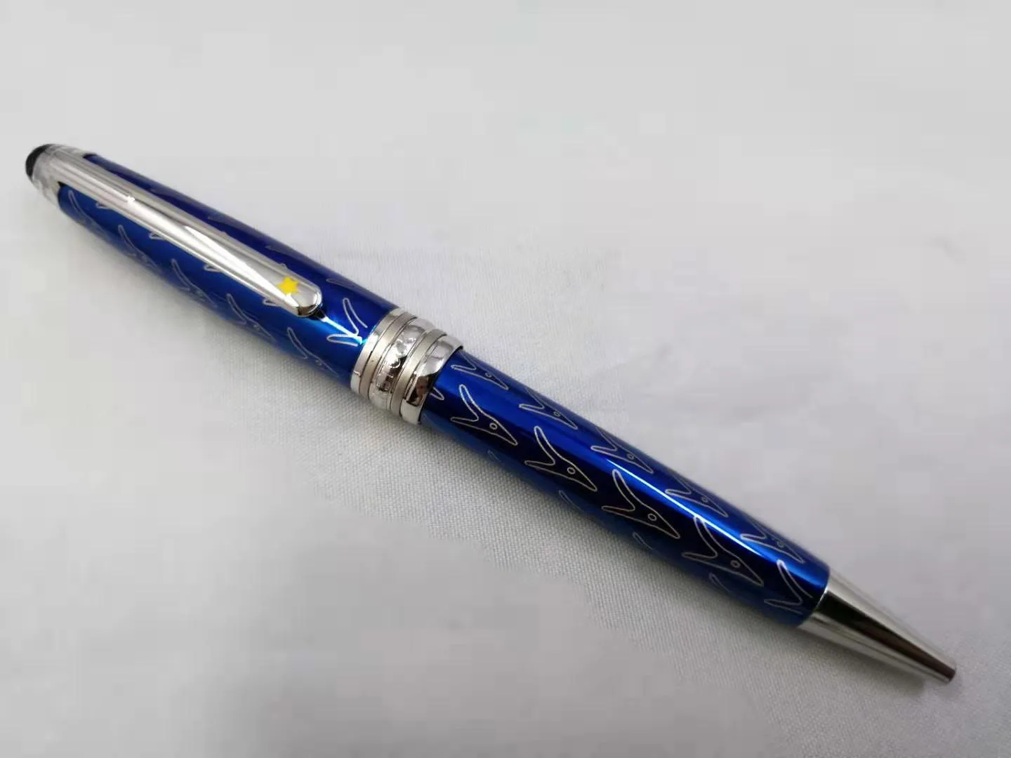 Stylo,Stylo à bille de luxe MB Monte,stylo à bille Prince en métal ...