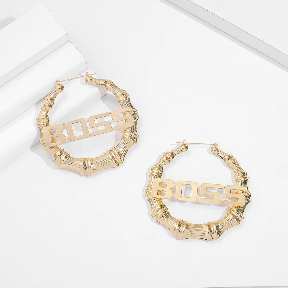 Ghetto Gold Hoop Earrings