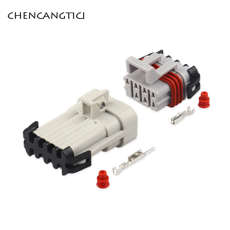 1 conjunto de 7 pinos conector automotivo cablagem à prova dwaterproof ...
