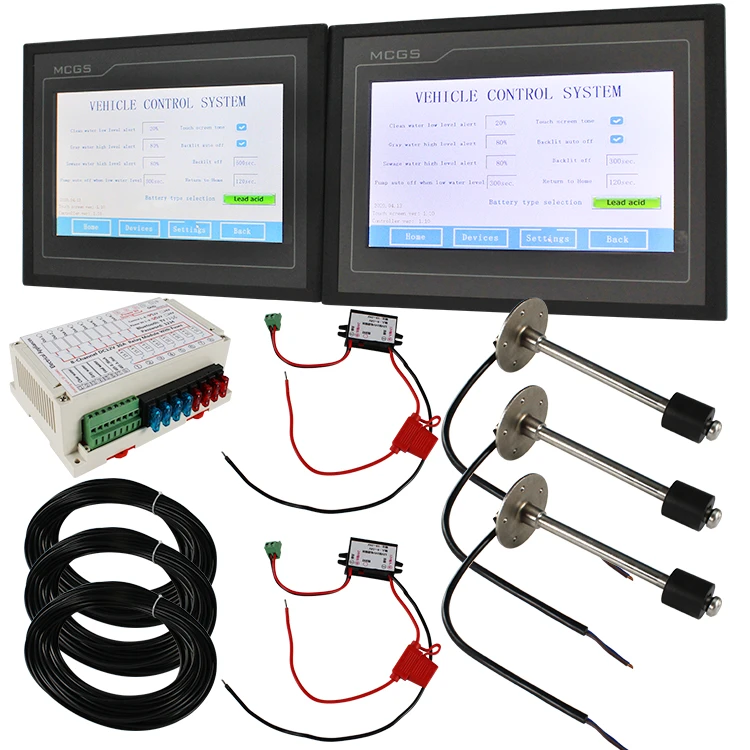 Dual Screen Display Vehicle Touch Screen Control System (rv, Motorhome ...