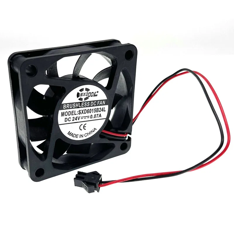 24V-Cooling-Fan-60mm-6cm-Dual-Ball-Bearing-Mute-Quiet-Silent-Computer ...