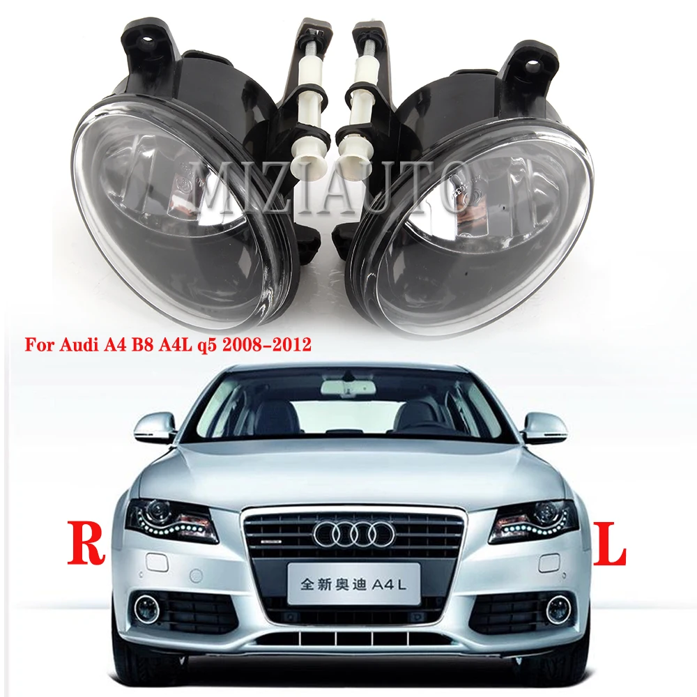 Front-LED-Fog-Lights-For-Audi-A4-B8-S4-A4L-Q5-Allroad-2008-2009-2010 ...
