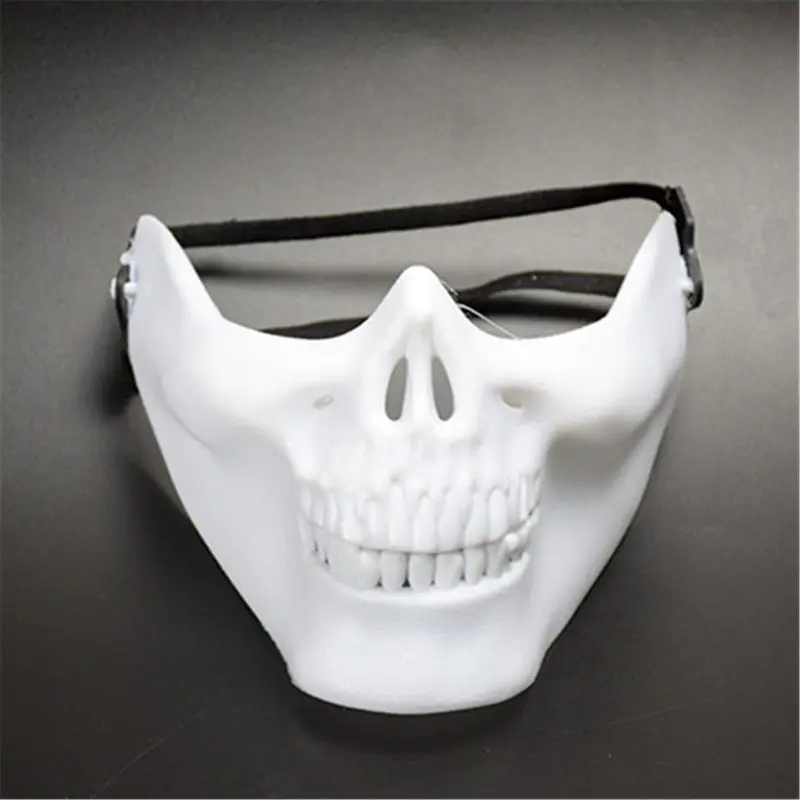 Halloween Mask Skull Skeleton Mask Full Face Protector for Cosplay ...