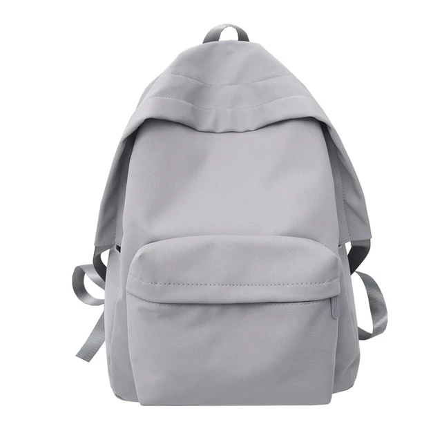 Mochila Gris Trendy Escolar 8677 | atelier-yuwa.ciao.jp