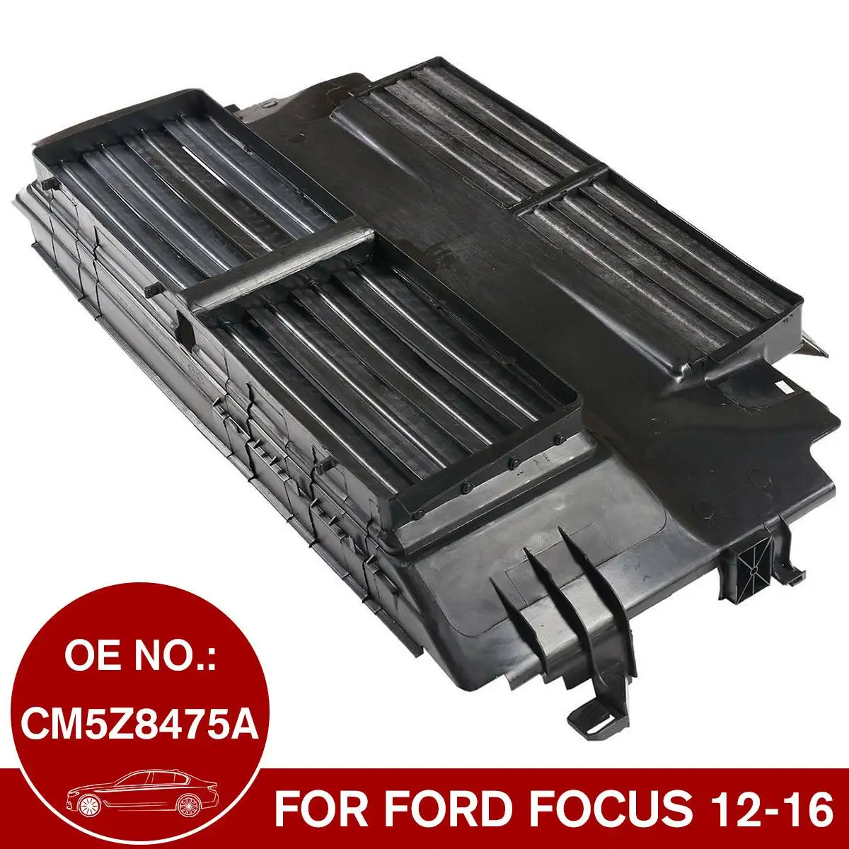 Radiator Shutter Assembly Grille Shutter Actuator Motor Heatsink For ...