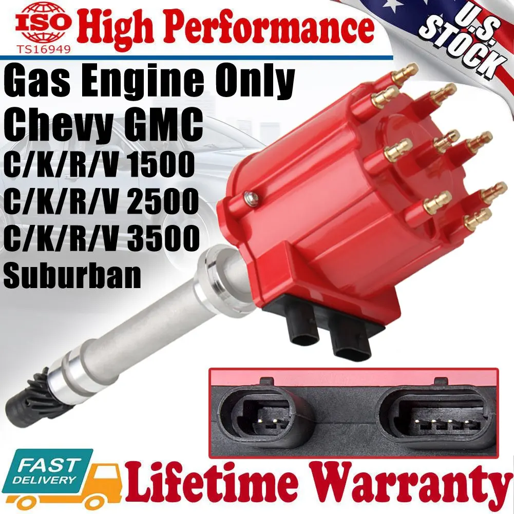 BILLET-PERFORMANCE-RACING-DISTRIBUTOR-for-GMC-CHEVY-Chevrolet-V8-5-0L-5 ...