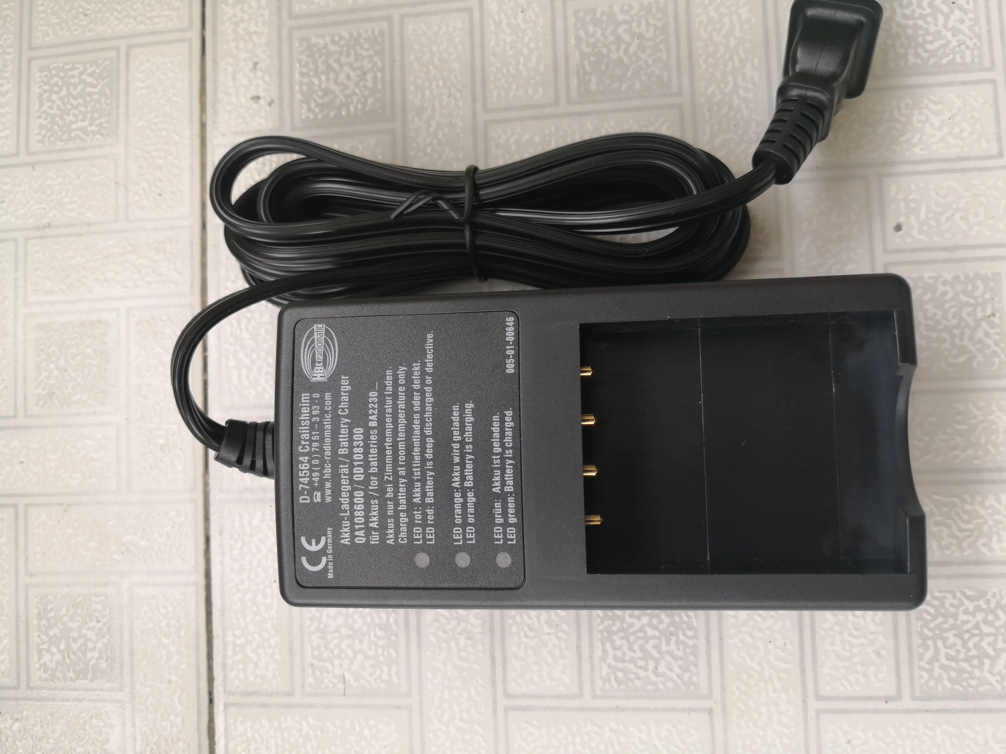 HBC 원격 제어 충전기 QA108600 / QD108300 / D 74564 BA223030 충전 가능|공구 부품 ...