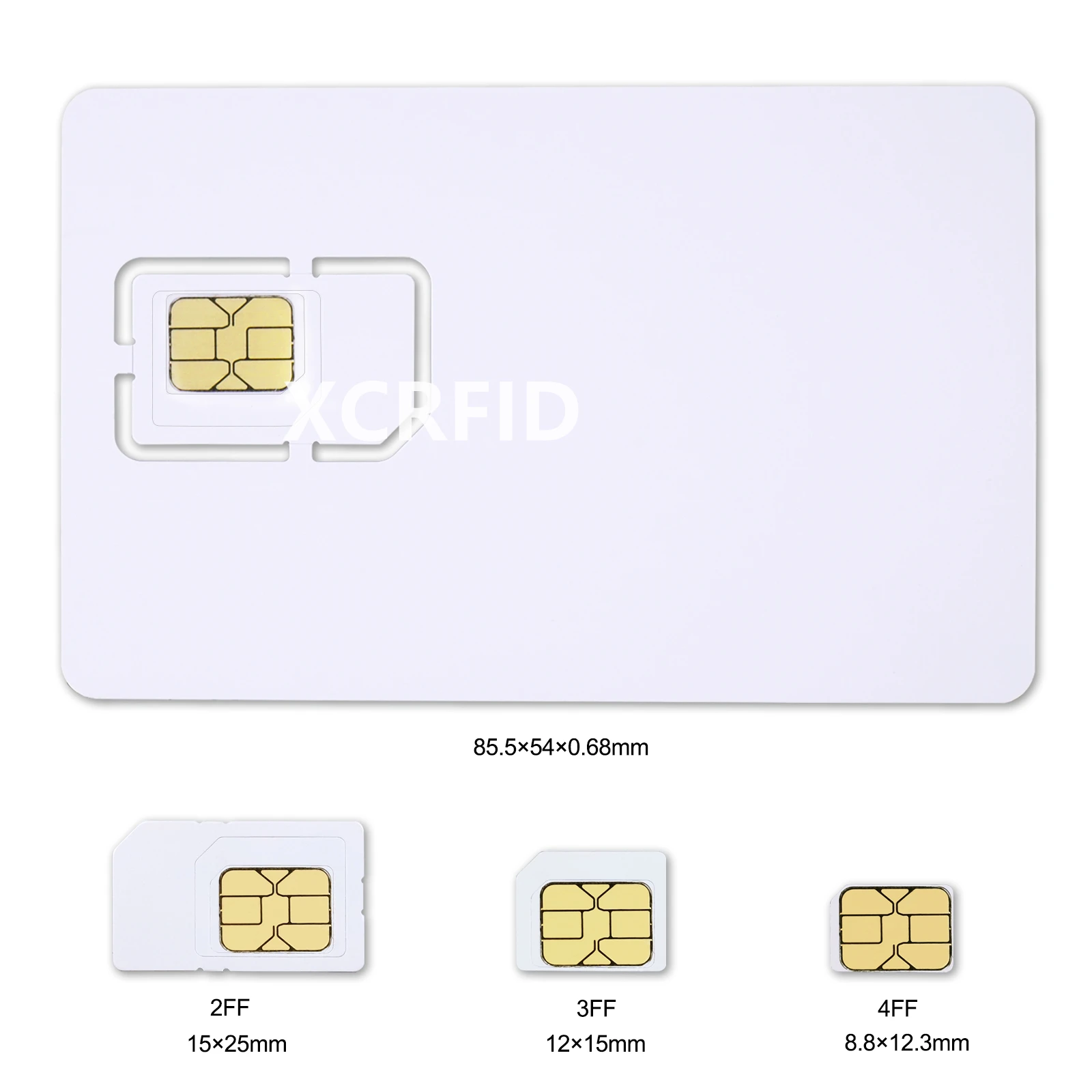 Intelligent Progarmmable Blank Lte Usim 4g Card Wcdma Gsm Blank Mini ...