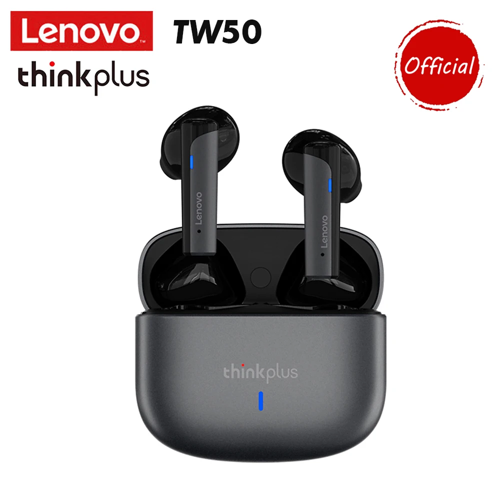 Lenovo-auriculares-inal-mbricos-Thinkplus-TW50-aud-fonos-deportivos-con-Bluetooth-5-3-Material ...