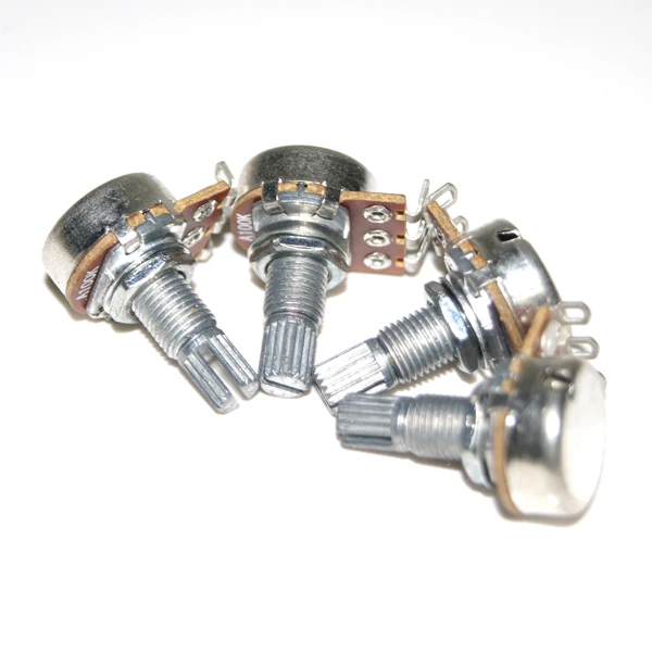 12Pcs A10K/20K/100K Ohms Audio Taper Potentiometer Logarithmic Pot ...