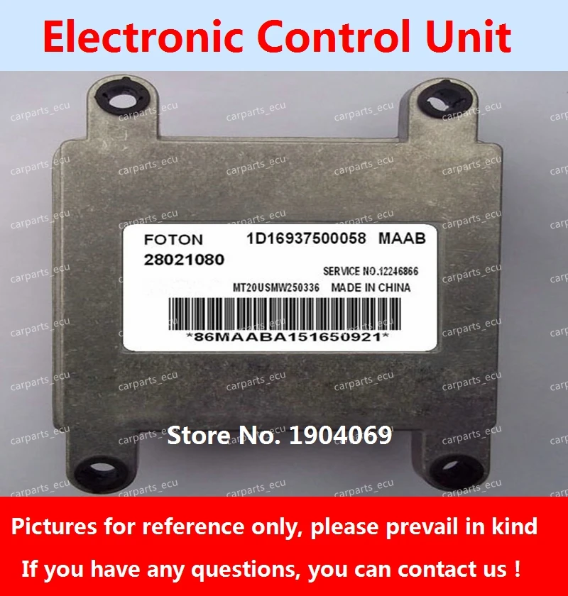 ECU-MT20U-28021080-SMW250336-para-Foton-Ireland-HIACE-placa-de ...