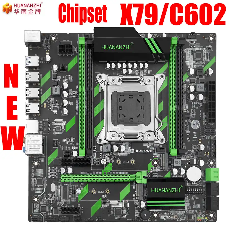 HUANANZHI X99 F8 GAMING Motherboard Intel X99 LGA2011 3 All Series DDR4 ...