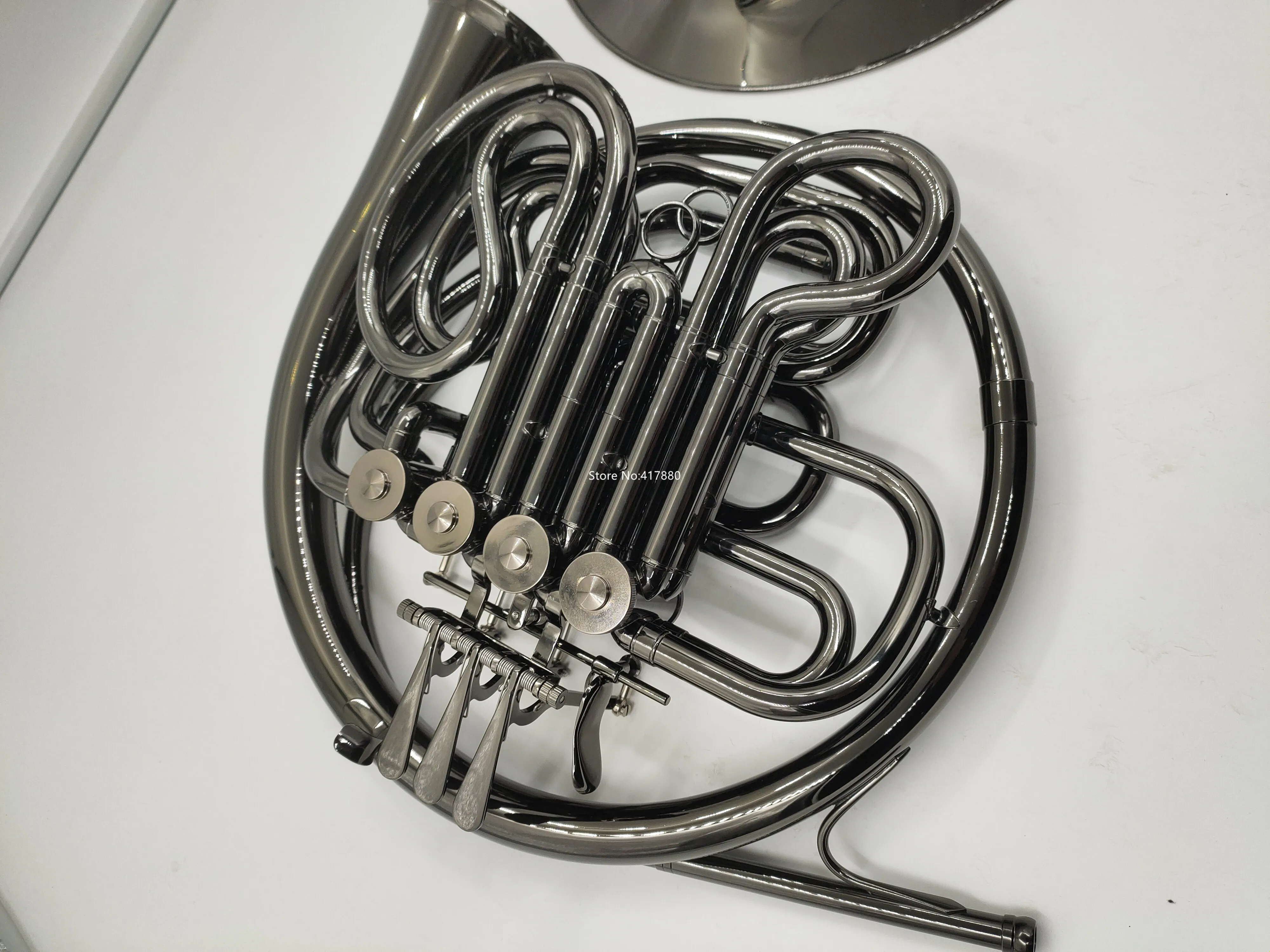 Silver French Horn