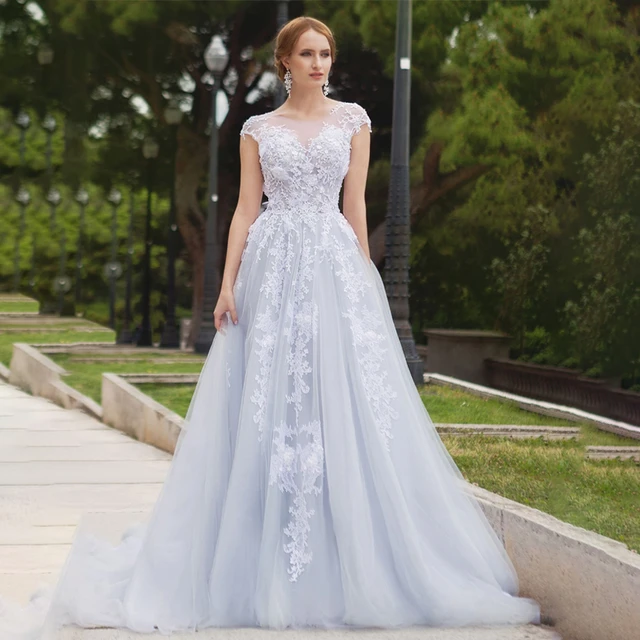 Light Sky Blue Color Dress