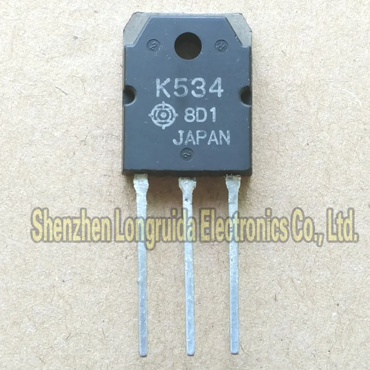10 個 K534 2SK534 TO-3P MOSFET トランジスタ 5A 800V