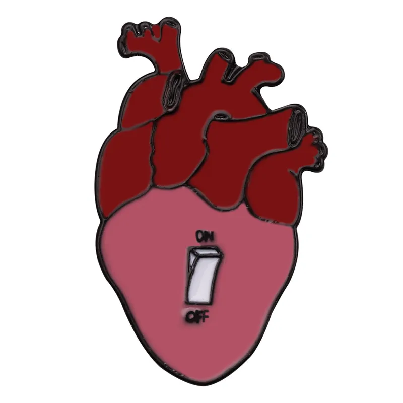 16 типов эмалированная булавка анатомическая брошь сердце песочные часы ...