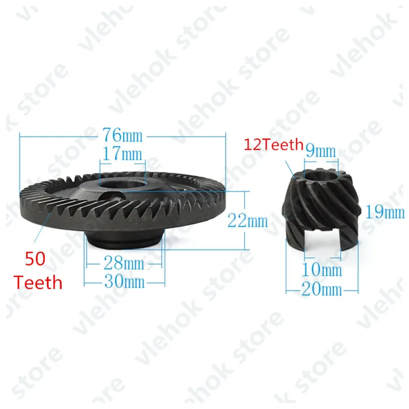 Spiral-Bevel-Gear-Replace-for-MAKITA-9067-9067F-9067S-226774-7-226773-9 ...