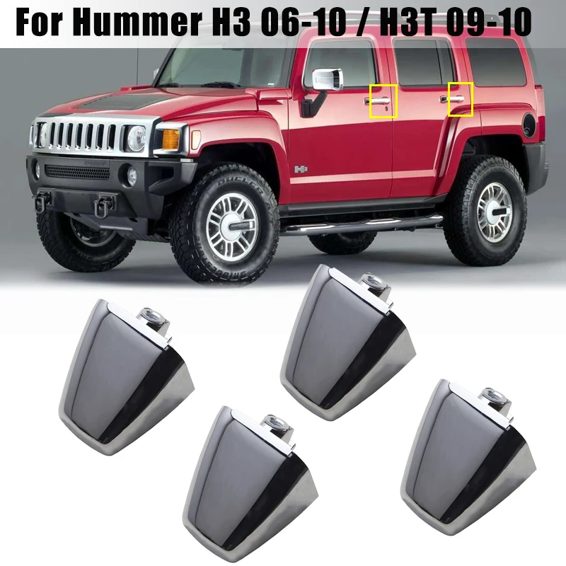 15932907 Car Exterior Door Handles End Cap Cover for Hummer H3 3.5L L5 ...
