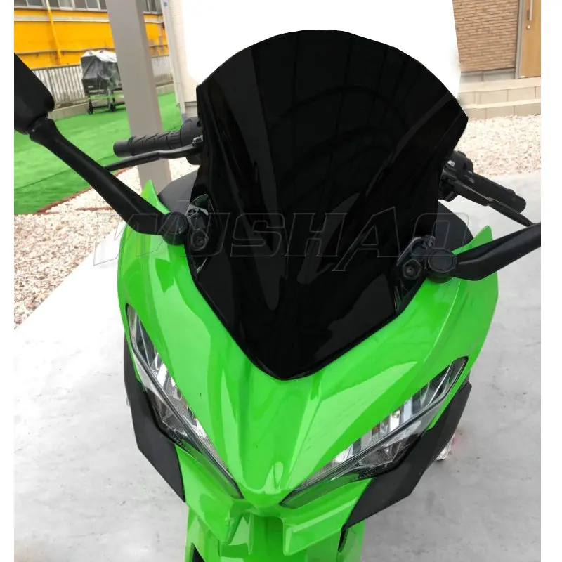 Motorcycle-Double-Bubble-Windshield-WindScreen-Screen-For-2018-2019 ...