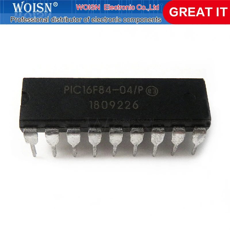 2pcs/lot Pic16f84a Pic16f84 Pic16f84a-04/p Pic16f84a-20/p 16f84a-04/p ...