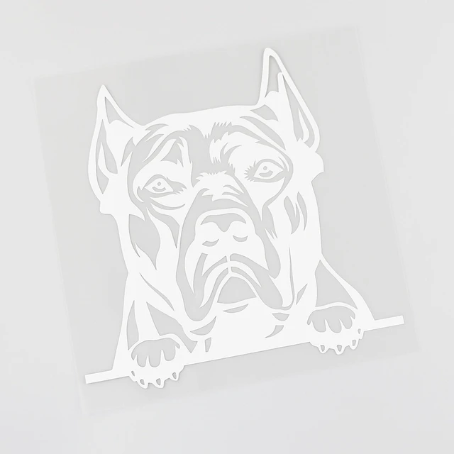 Pitbull Mix Stencil