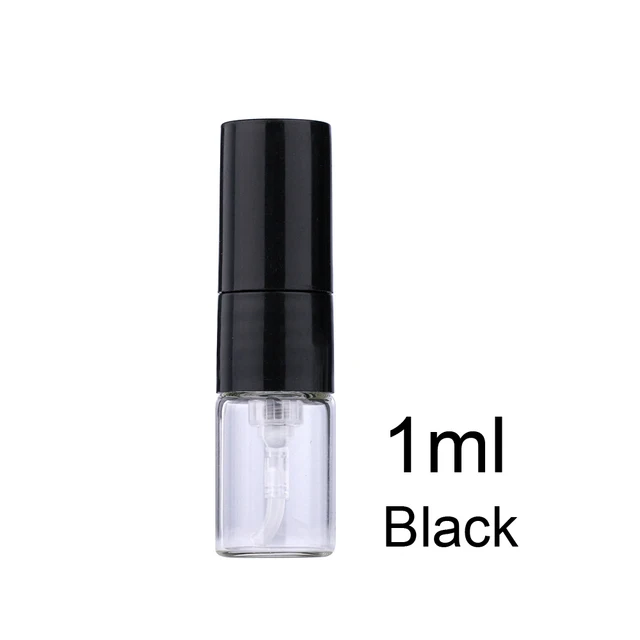 100pcs/Lot 1ml 2ml 3ml Spray Bottle Refillable Perfume Bottle with ...