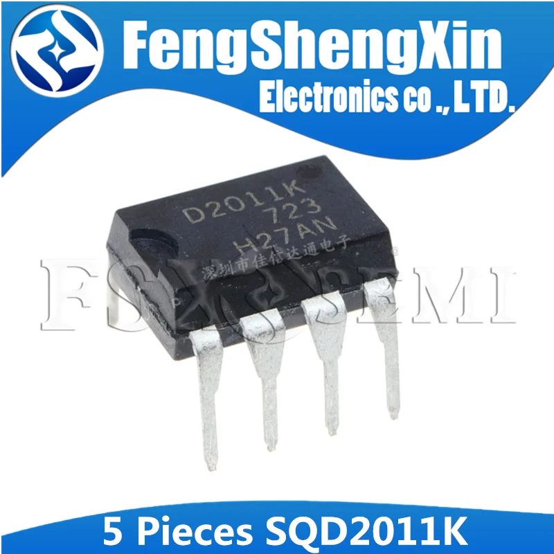 5 piezas SQD2011K DIP-8 SQD2011 DIP D2011K DIP8 power IC