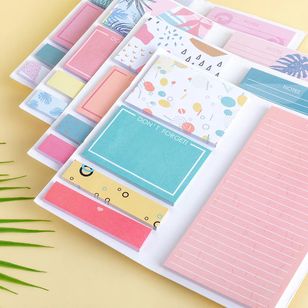 Foreign Trade Multifunctional Combination Memo Pad Creative School ...