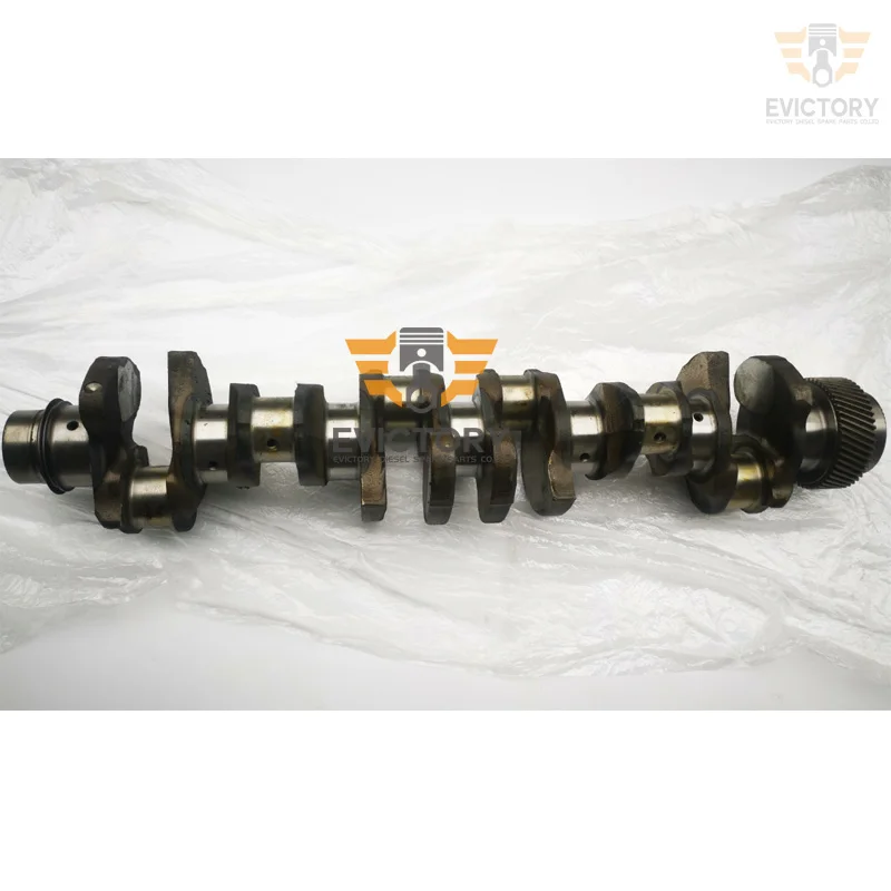 For Mitsubishi engine 6D16 6D16T crankshaft genuine steel type|Pistons ...