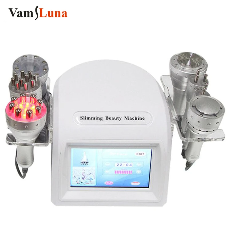 7 In 1 Ultrasonic 40k Fat Blasting Apparatus Multipolar Rf Radio ...