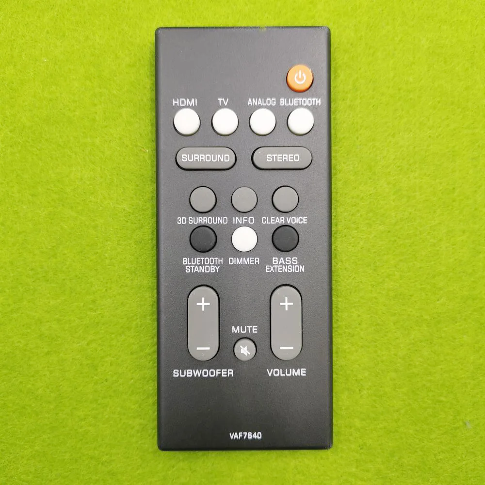 Remote-Control-VAF7640-FOR-Yamaha-ATS-1080-YAS-108-ATS1080-YAS108 ...