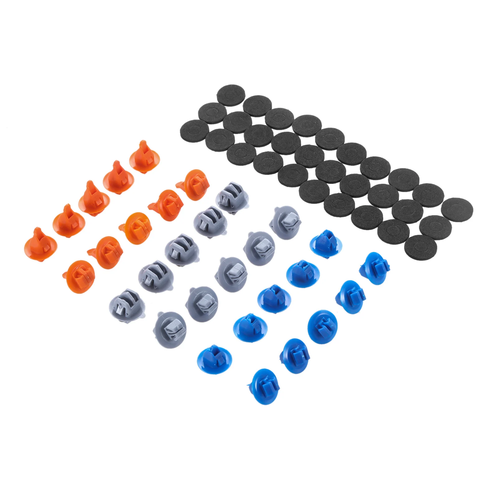 30Pcs Car Front Door Trim Panel Rivet Fasteners Clips Retainer 75392 ...