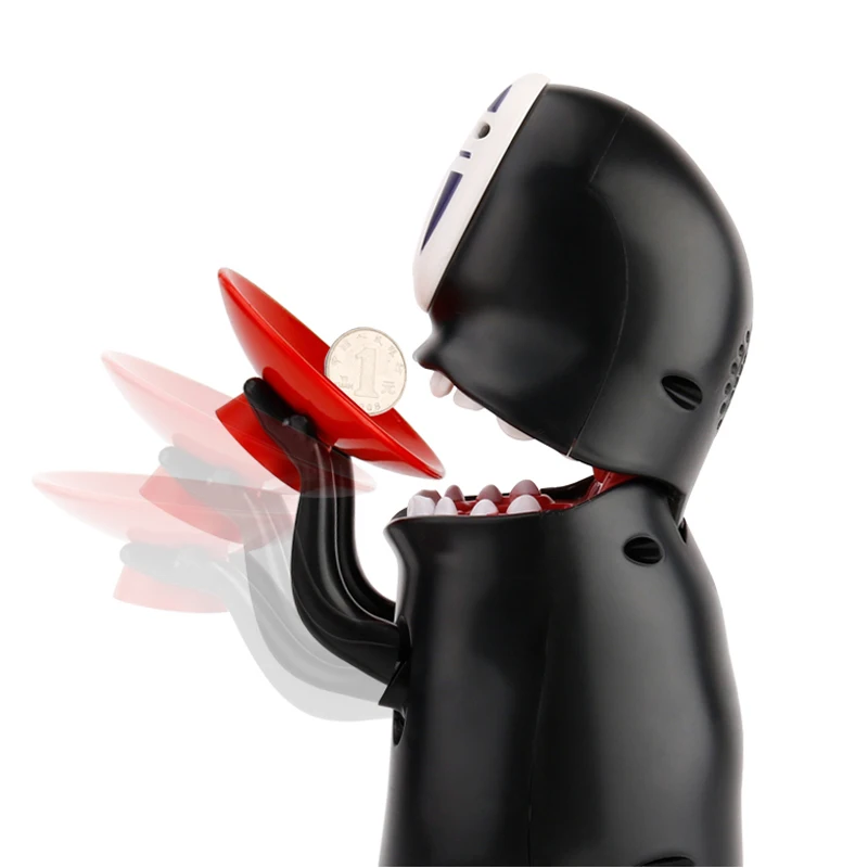 Bank With Face Cartoon