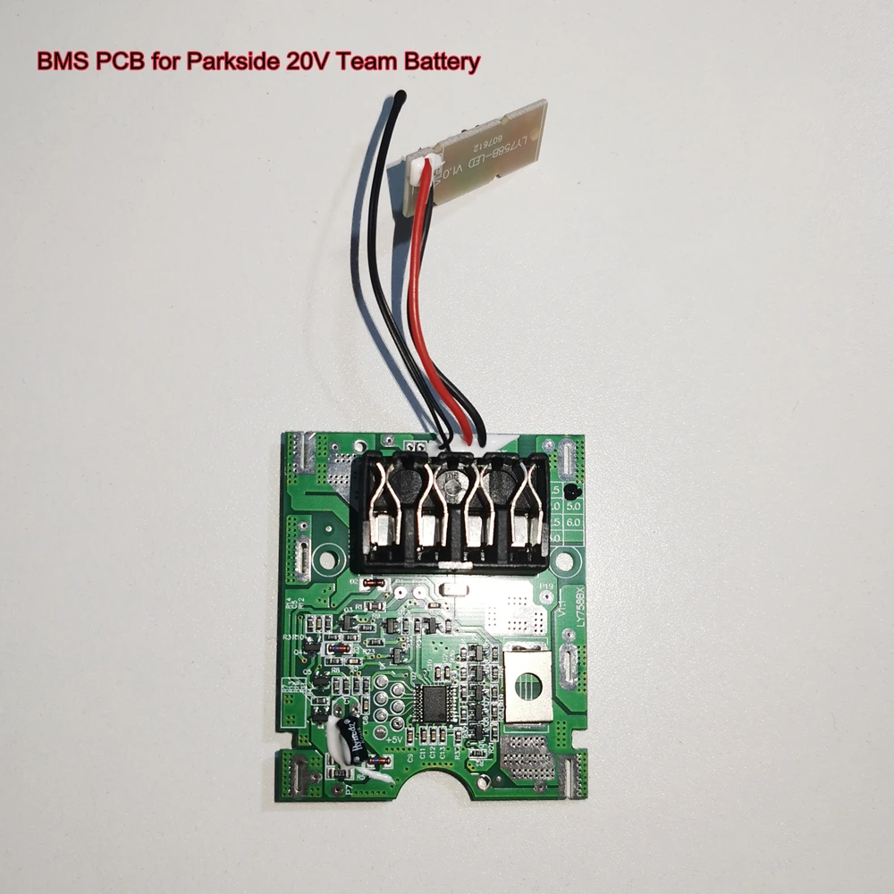 Two Bms Pcb For Pap 20 A1, Pap 20 A3 For Parkside 20v Team Power Tool Battery 2000mah 2500mah ...