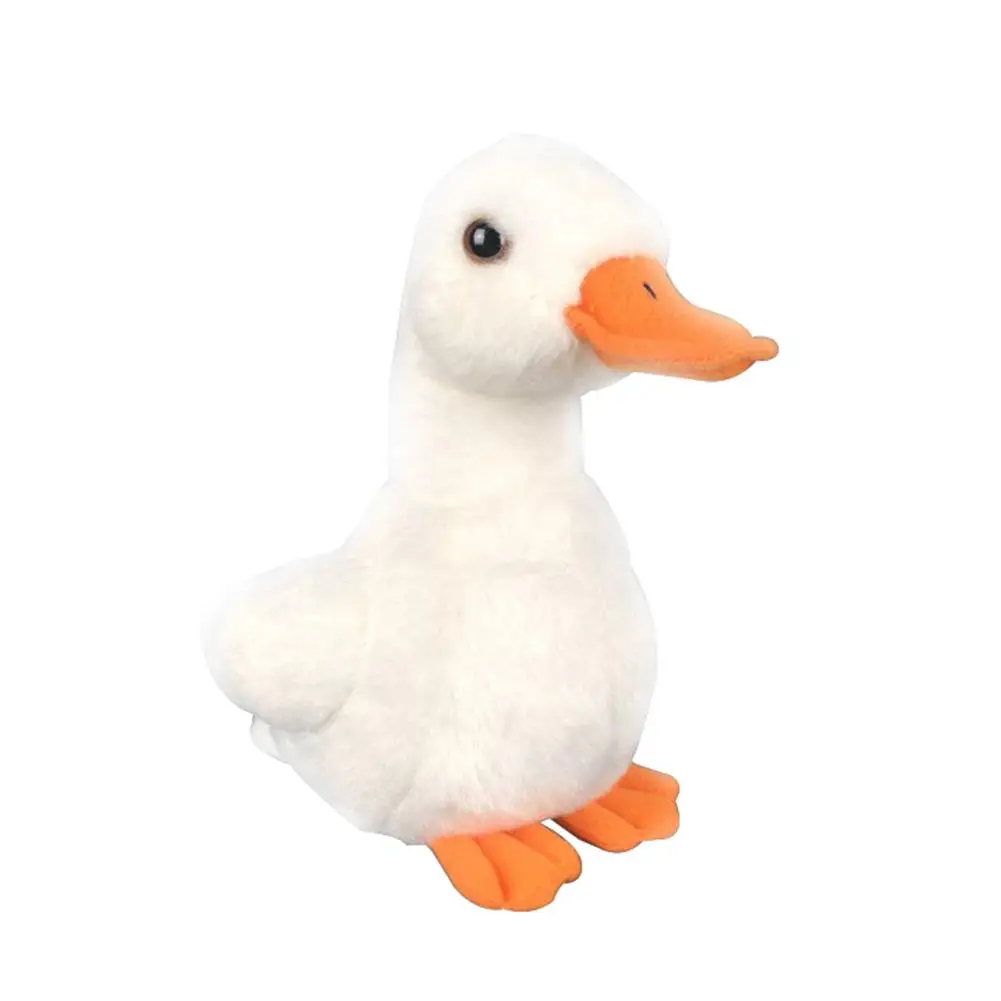 Mini Cute ducks/Chicks Plush Toys Fur Lifelike Animal Easter Bunny ...