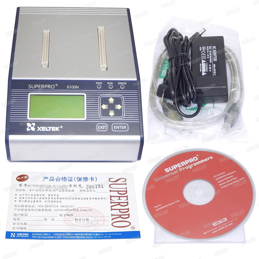 100% Original New Xeltek Superpro 6100 6100n Programmer With Cd Software Updated At Official ...