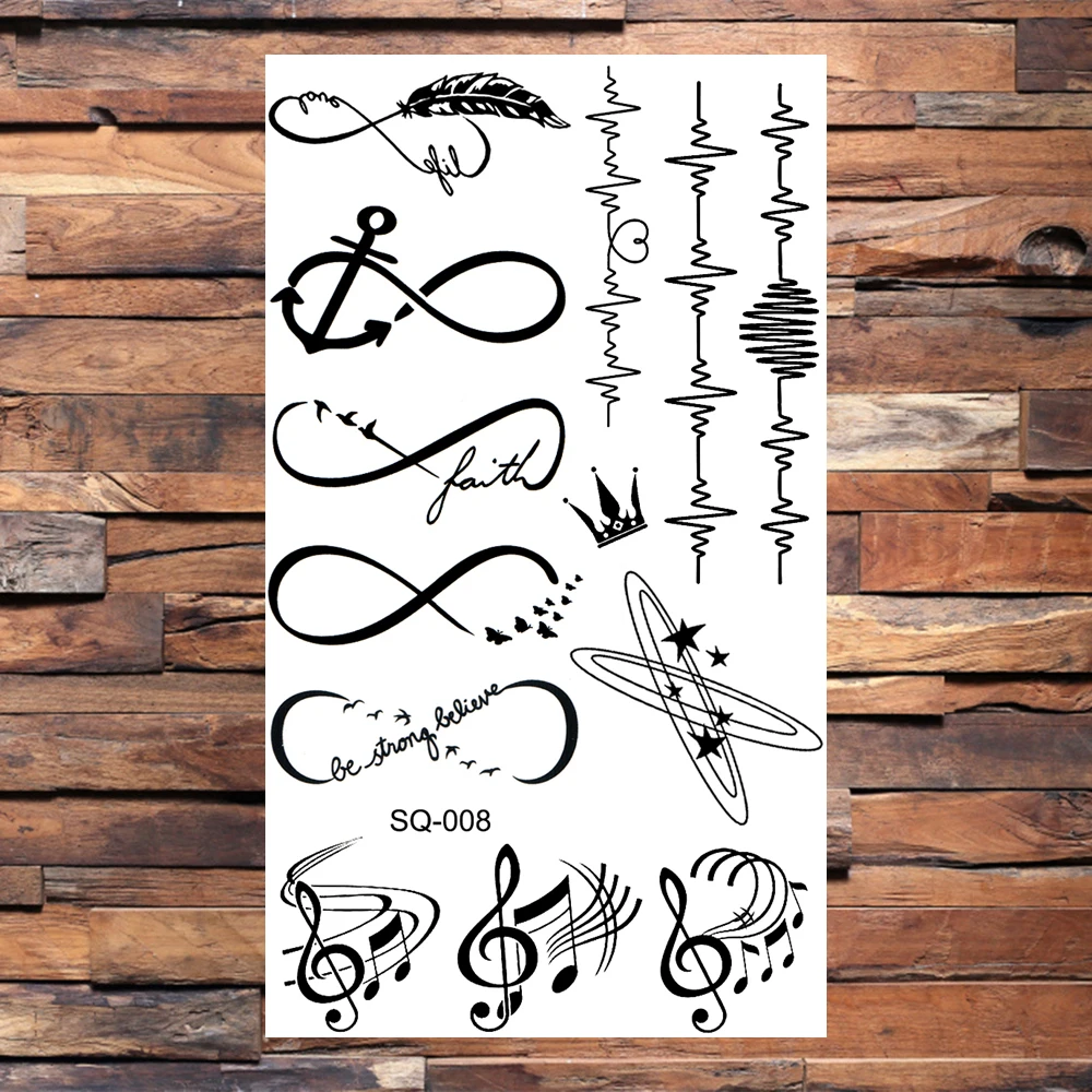 Infinity Foot Tattoos