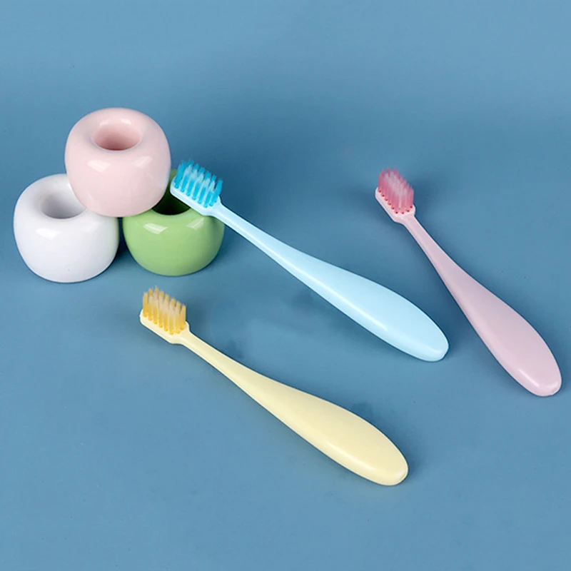Baby Soft bristled Toothbrush Kids Silicone Teeth Cute Training ...